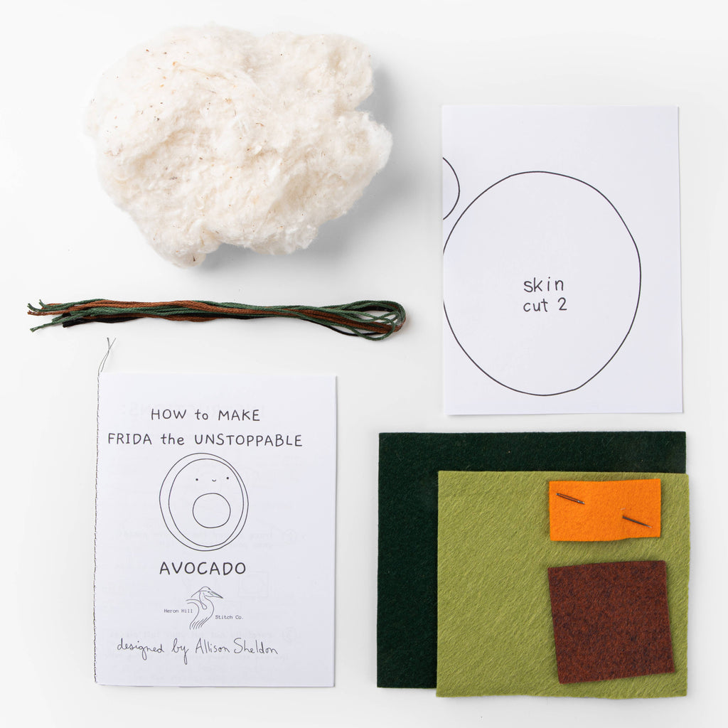 Frida the Unstoppable Avocado - DIY Craft Kit – Stash